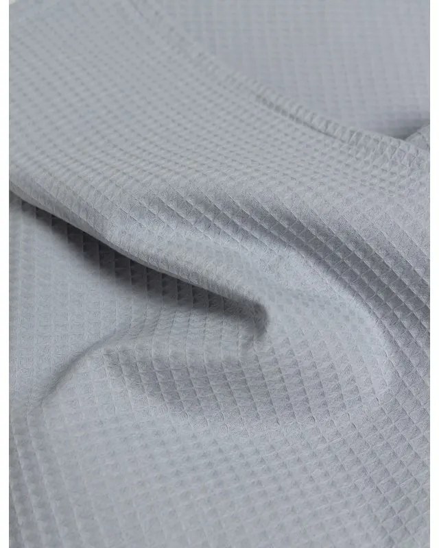 Přehoz na postel Wafel 180x200 cm šedý