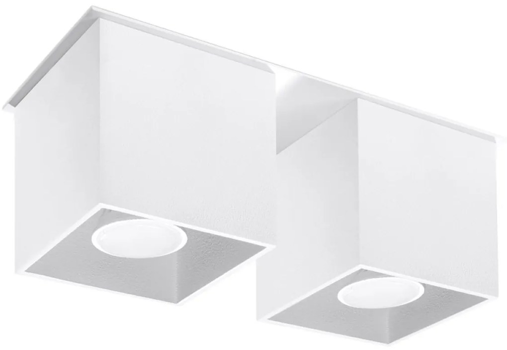 Sollux Lighting Stropní svítidlo QUAD 2 bílé