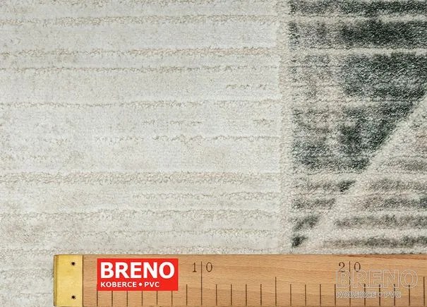 Breno Kusový koberec MODENA 602/onyx, 160x230 cm, Šedá