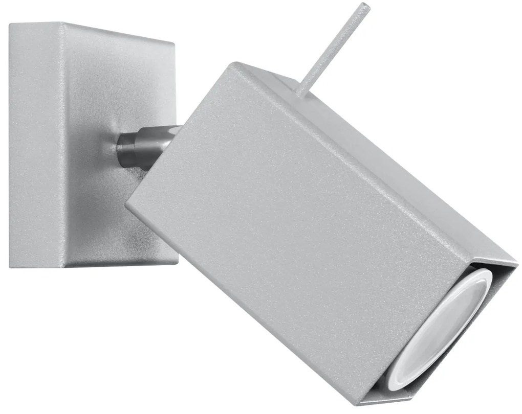 Sollux Lighting Nástěnné svítidlo MERIDA 1 šedé