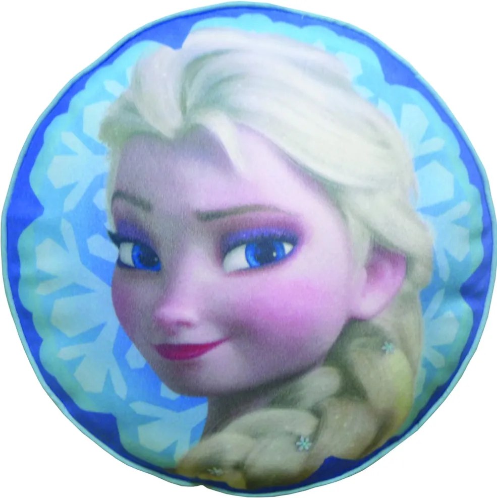 CTI Plyšový polštářek Frozen Elsa (Ledové království) prům.36 cm