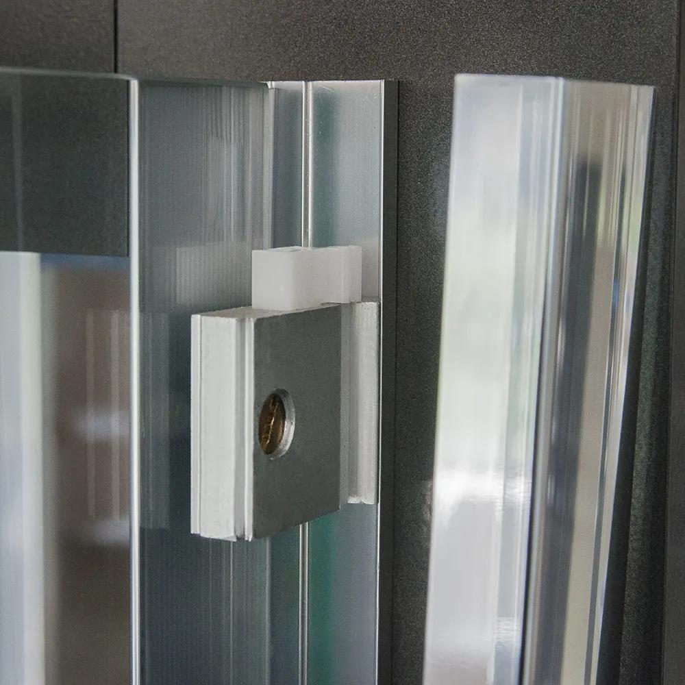 Roth ELEGANT LINE GDNP1 Jednokřídlé sprchové dveře pro instalaci do niky 130 cm 134-130000P-00-02