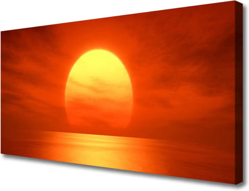 Obraz Canvas Západ Slunce Moře