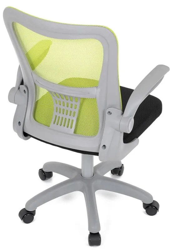Autronic Dětská otočná židle STELLA — síťovina fialová