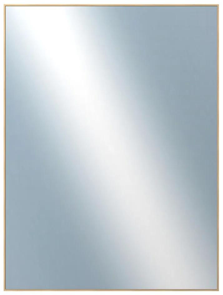 DANTIK - Zarámované zrcadlo - rozměr s rámem cca 60x80 cm z lišty Hliník dub | P273-514 (7273514)
