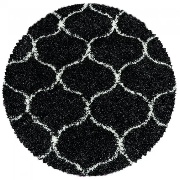 Vopi | Kusový koberec Salsa shaggy 3201 antraciet - 240 x 340 cm