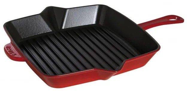 Staub Americká grilovací pánev - višňová 26 x 26cm