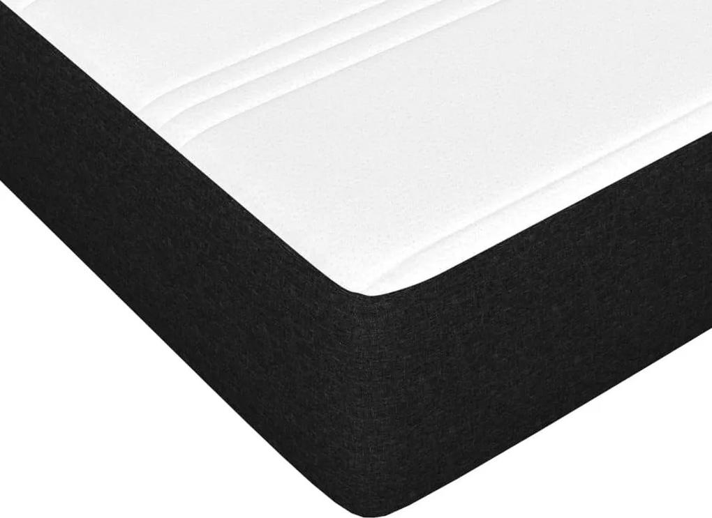 vidaXL Box spring postel s matrací 80 x 200 cm textil [3144129] Barva: světle šedá