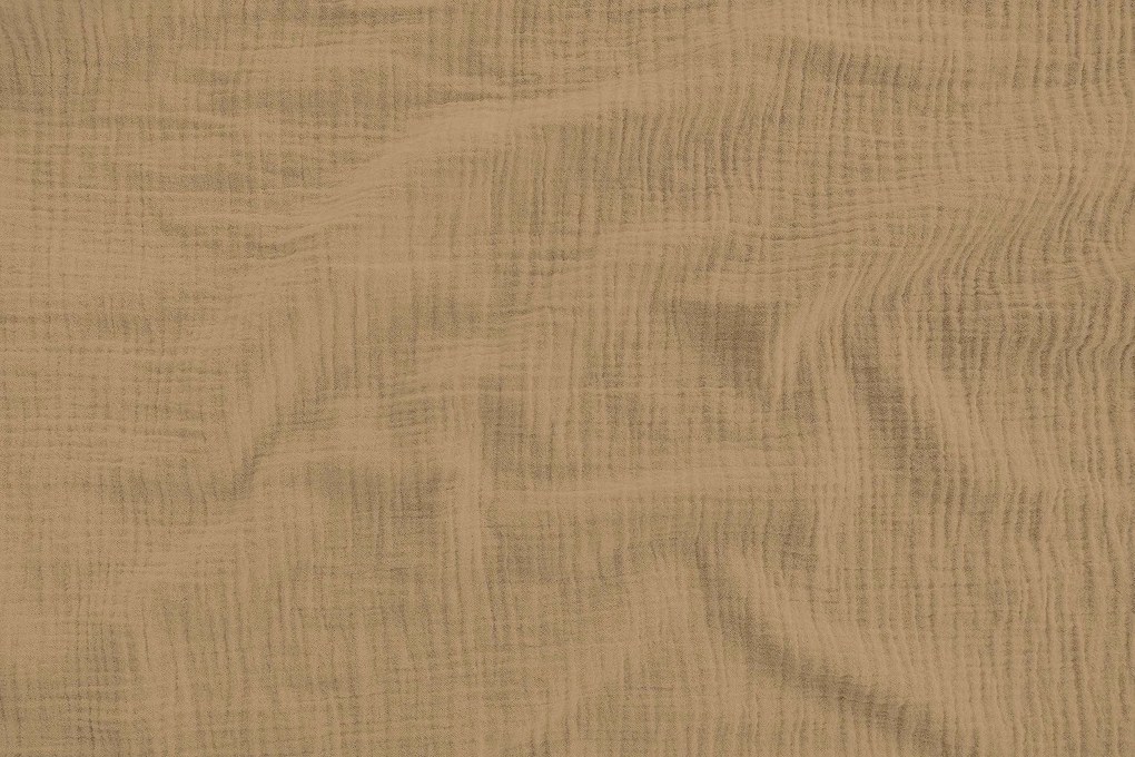 Mušelínové povlečení Light brown Velikost: 140 x 200 + 70 x 90