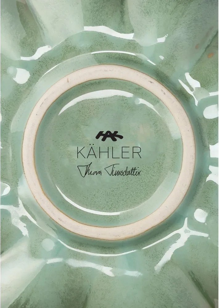 Světle zelená keramická váza (výška 20,5 cm) Kantarel – Kähler Design