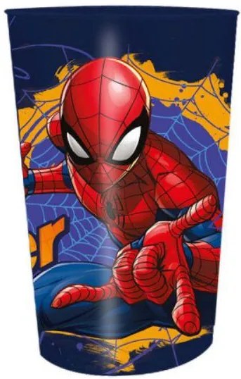PLASTOVÝ KELÍMEK SPIDERMAN Velikost: uni