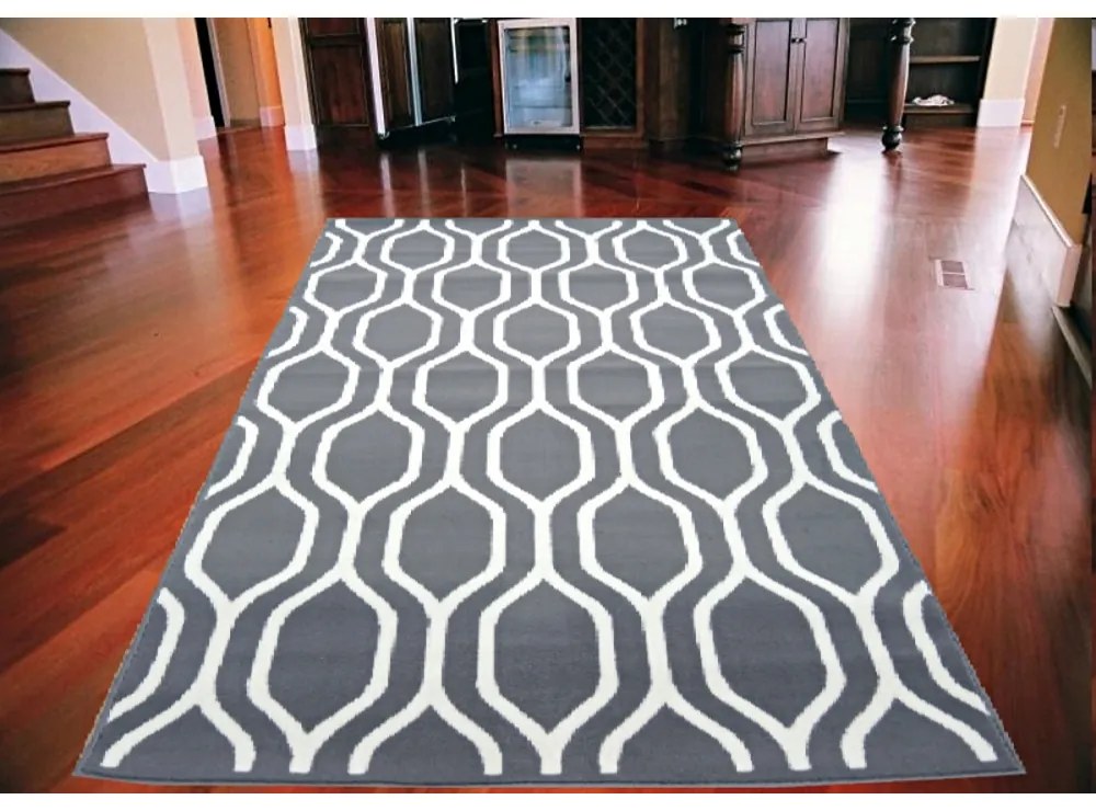 Kusový koberec PP Tetuan šedý, Velikosti 120x170cm