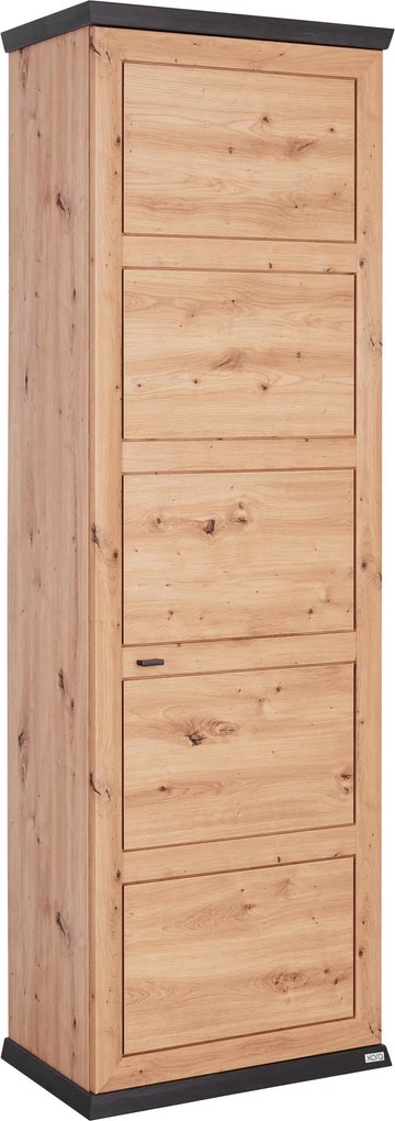 XXXLutz SKŘÍŇ NA ODĚV, barvy dubu, tmavě šedá, 64,2/196,5/38,5 cm Hom`in - Skříně na oblečení - 000003002905