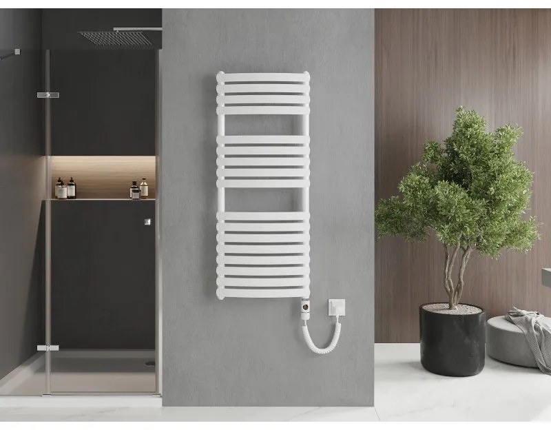 Mexen Bachus, elektrické topné těleso 1200 x 500 mm, 600 W, bílá, W109-1200-500-2600-20