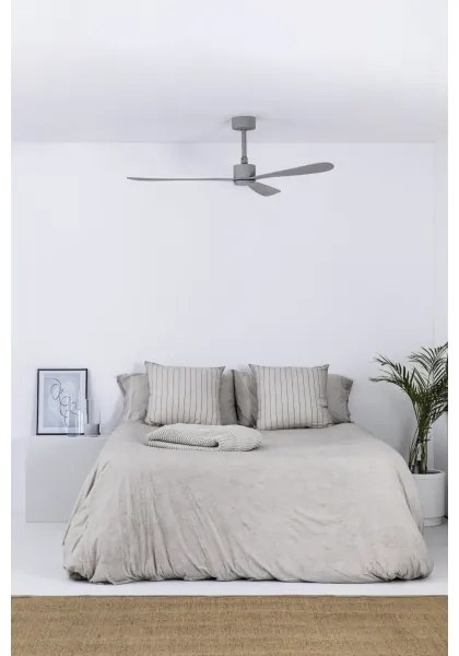 FARO 33762WT - Stropní ventilátor AMELIA L šedá pr. 132 cm WT + dálkové ovládání