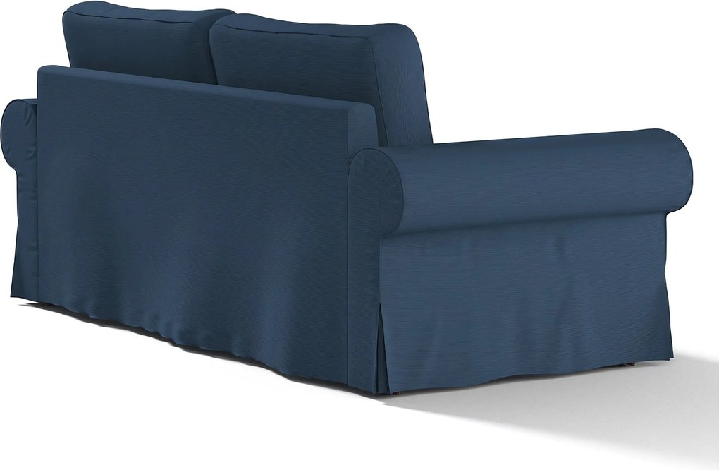 Potah na pohovku IKEA Backabro, 3-místná, rozkládací barva tmavě modrá