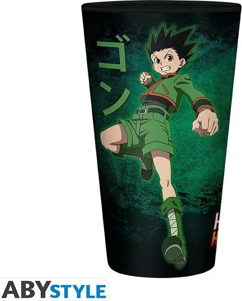Sklenice Hunter x Hunter - Gon vs Hisoka 400 ml