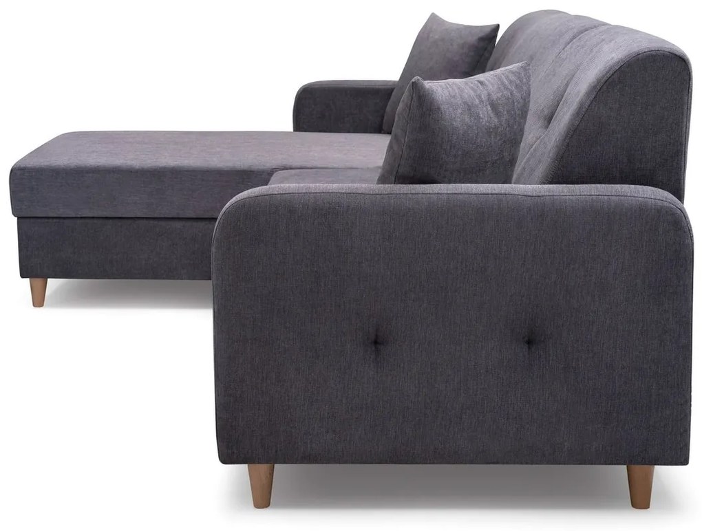 Casarredo - Komfort nábytek Rohová sedací souprava MIKOLA rozkládací s úložným prostorem, Orino 22 | Umístění rohu: roh na pravé straně