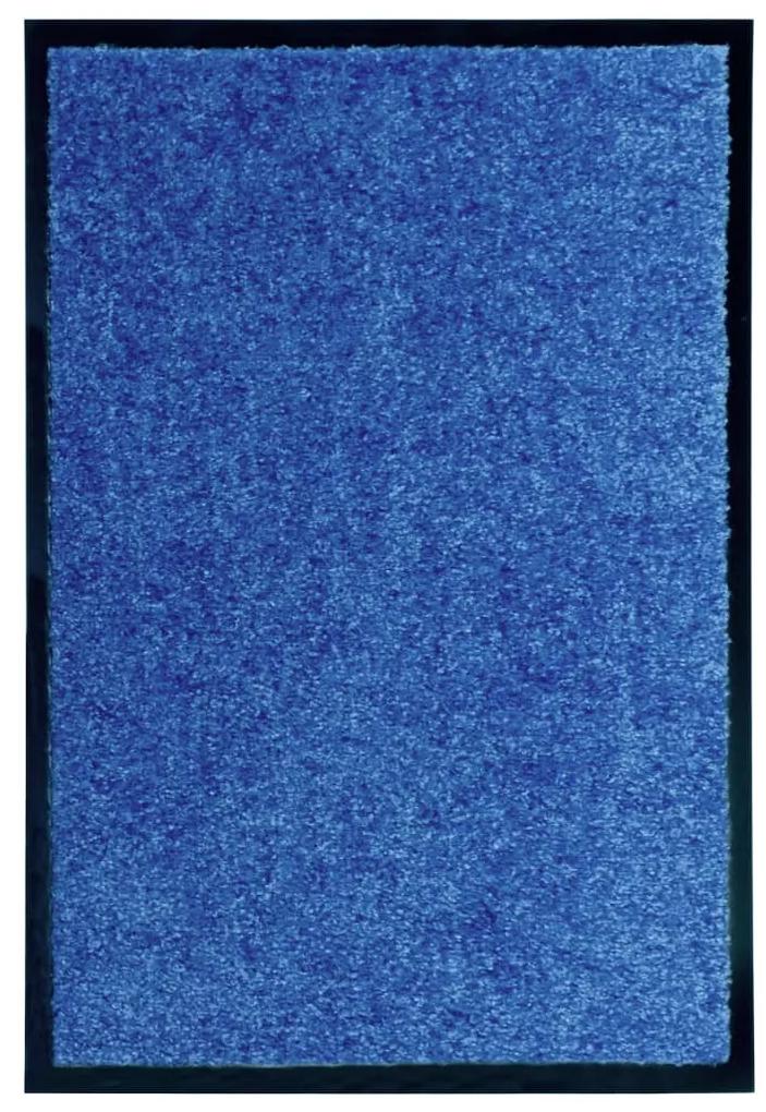 Rohožka pratelná modrá 40 x 60 cm