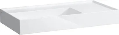 Laufen Kartell umyvadlo by 90x46 cm otvor pro baterii, bez přepadu H8103380001111