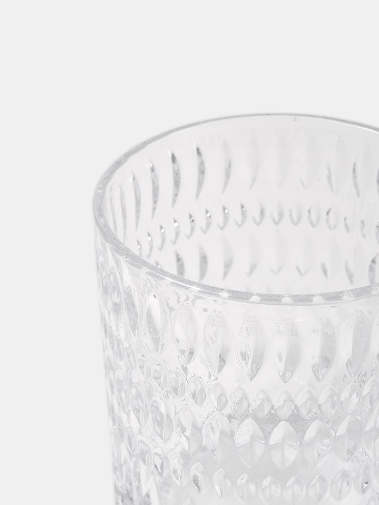 Sinsay - Sklenice s reliéfním vzorem 2 pack - clear
