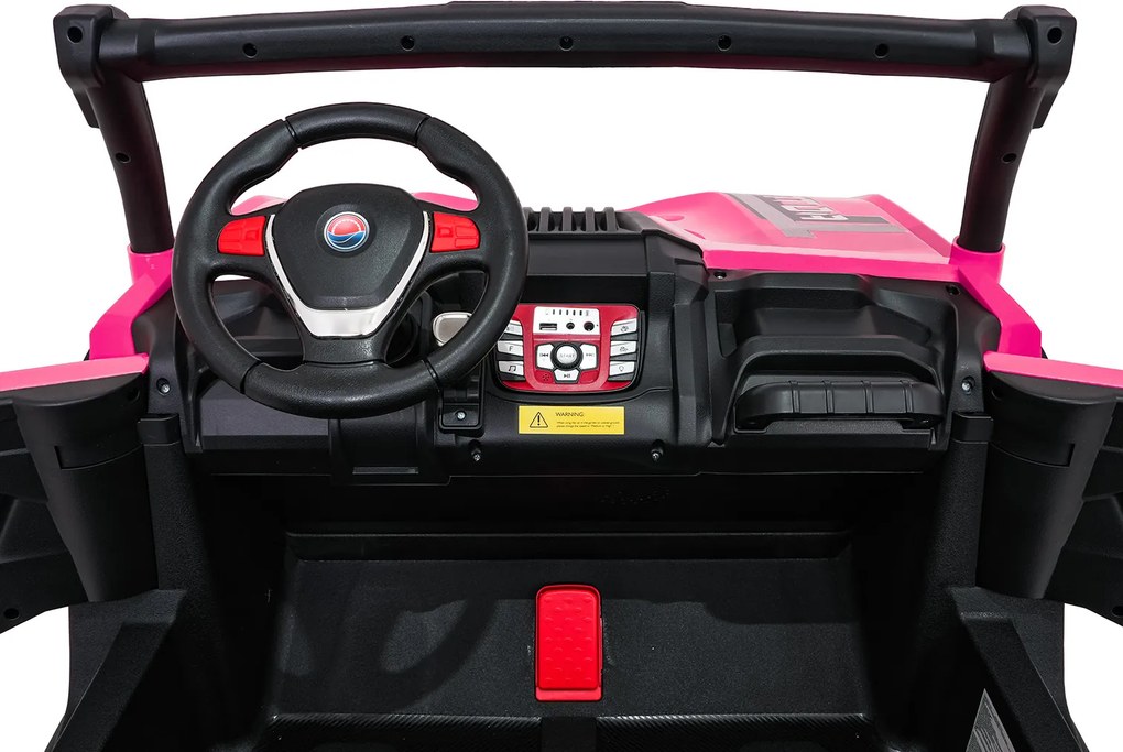 Ramiz Elektrická bugina Gravity pro děti růžová + pohon 4x4 + dálkové ovládání