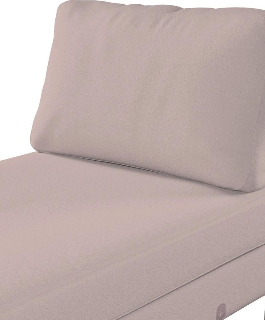 Potah na šezlong IKEA Karlstad samostatný, krátký barva růžová látka pletený vzor