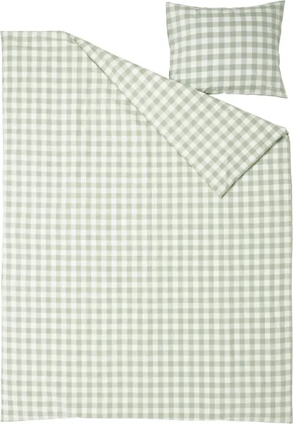 Bavlněné povlečení GREEN CUBIS zelené, 100% bavlna Rozměr povlečení: 70 x 80 cm | 140 x 200 cm