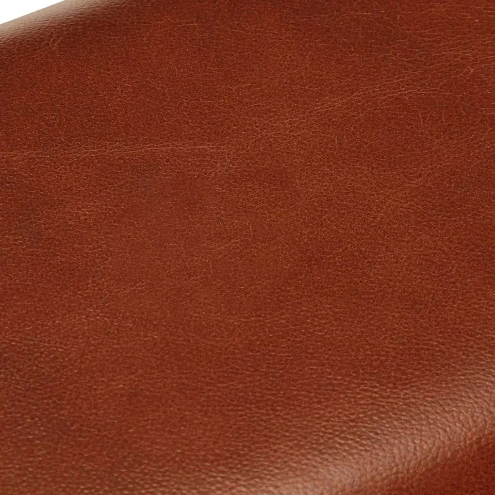 Lavice gymnastický kůň 58 cm hnědá pravá kůže a mangovník 320784