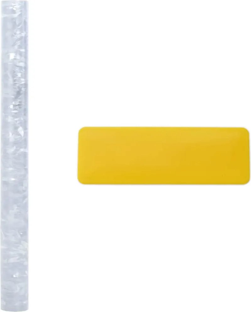 Statická Okenní Fólie Vzor květin 90 x 500 cm PVC 3394716