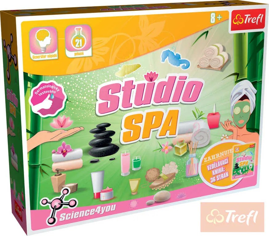 TREFL Studio Spa domáci wellness maxi kreativní set výroba koupelových doplňků tr60545