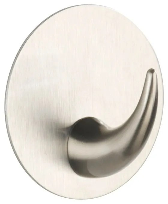 Samodržící nástěnný háček ve stříbrné barvě Wenko Leuca