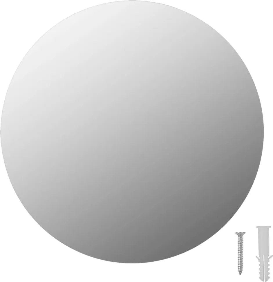 Zrcadlo bez rámu kulaté 30 cm sklo 283653