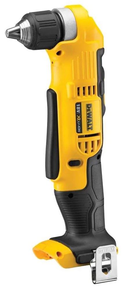 DeWALT Nářadí - 18V AKU pravoúhlá vrtačka, bez baterie a nabíječky DCD740N