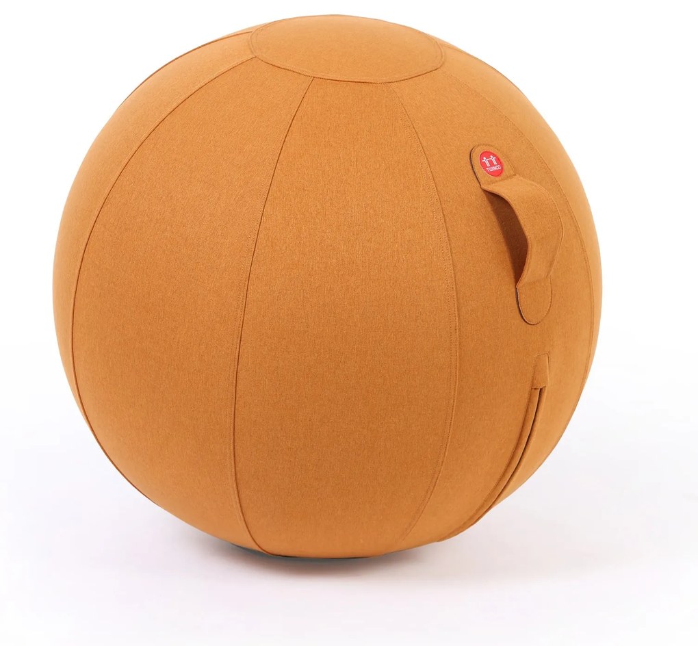 Ergonomický sedací míč ORBIX, hořčicová