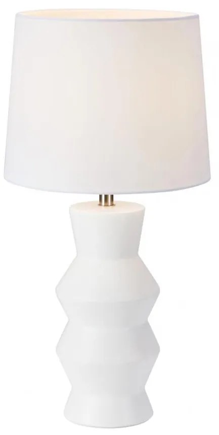 Markslöjd 108448 - Stolní lampa SIENNA 1xE27/40W/230V bílá
