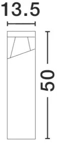 Venkovní LED lampa Lock