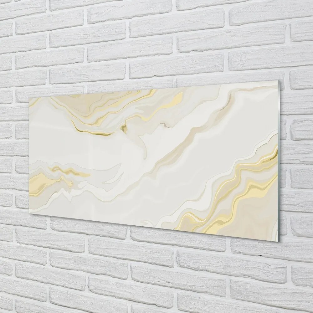 Obraz na skle Marble kámen skvrny 125x50 cm