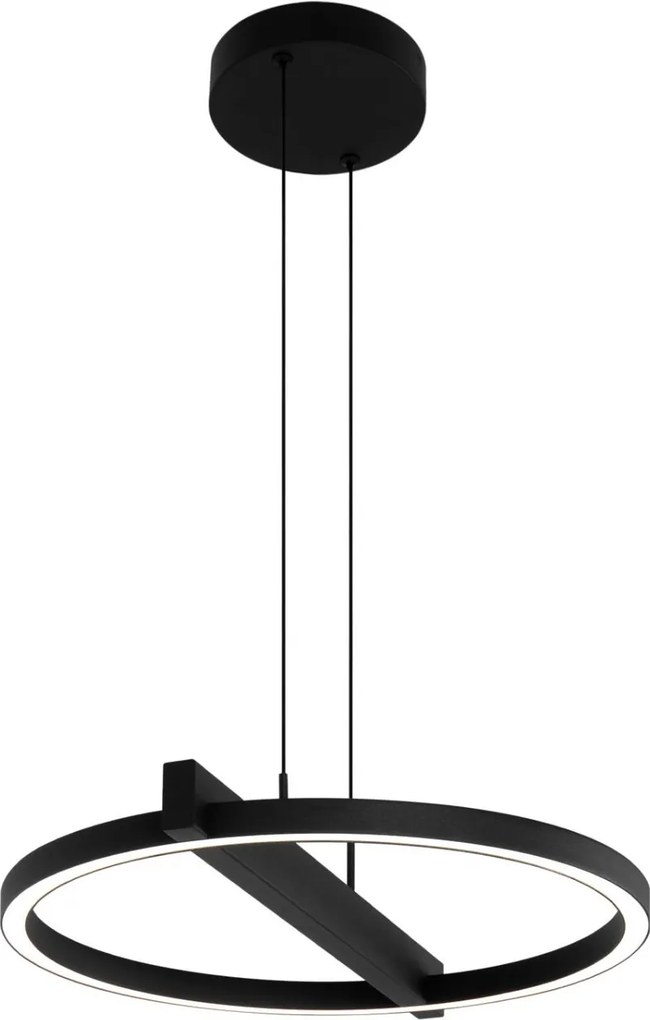 Moderní závěsné LED svítidlo černé Tivoli K-8230