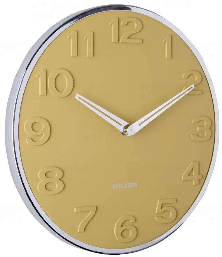 Designové nástěnné hodiny 5759YE Karlsson 30cm