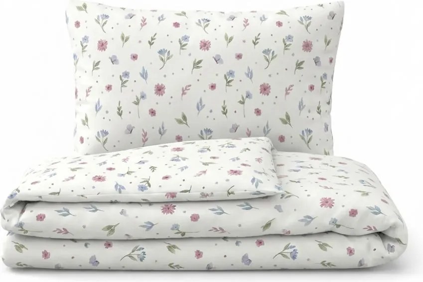 Kvalitex Bavlněné povlečení Letní louka 1x 240/220, 2x 70/90cm
