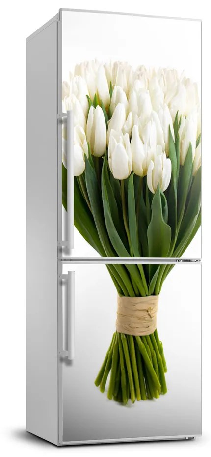 Wallmuralia Fototapeta nálepka na ledničku Tulipány 60x180 cm