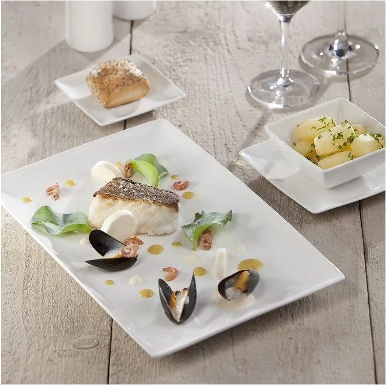 Porcelánový tác 13x24 cm Squito – BonBistro