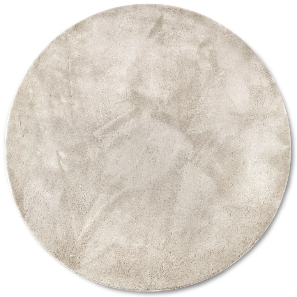 Villeroy & Boch Kusový koberec 106159 Beige kruh, 200x200 (průměr) kruh, béžová, ložnice