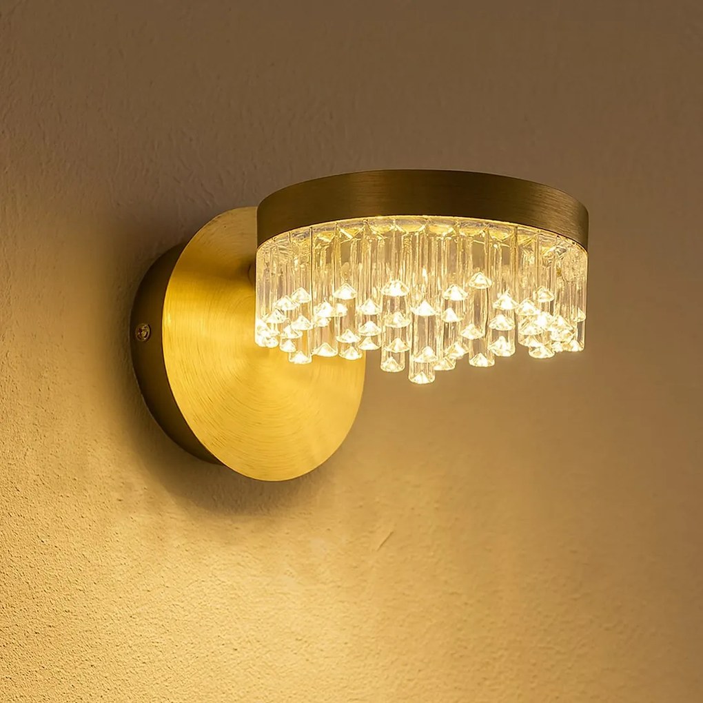 Nástěnné LED svítidlo Preciosa, 1x LED 4w, 4000k, g