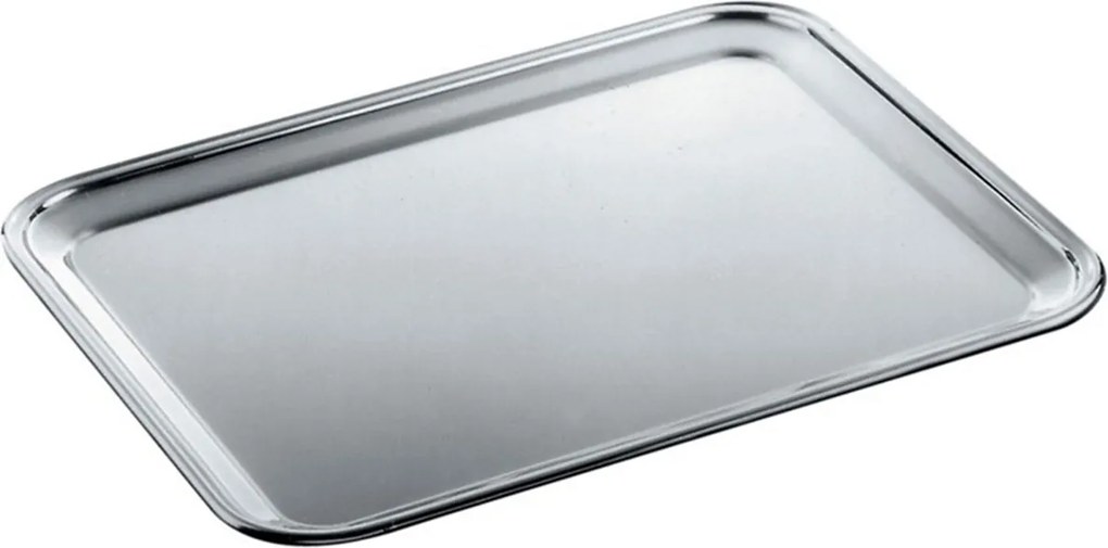 Alessi designové podnosy Rectangular Tray matný