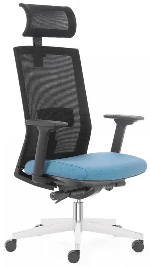 Kancelářská židle Modesto XL modrá