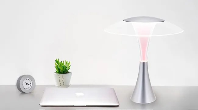 Dotyková LED stolní lampa Dalen 2X Silver