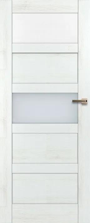 Interiérové dveře vasco doors BRAGA model A Průchozí rozměr: 70 x 197 cm, Orientace dveří: Levé dveře, Dekor: Ořech columbia