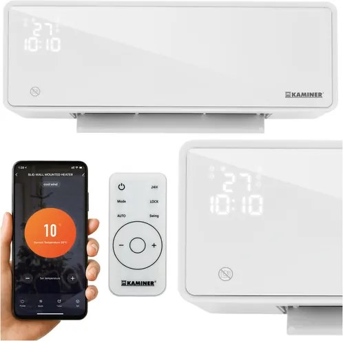 Eoshop Ohřívač vzduchové clony Zelvion Kaminer 26398